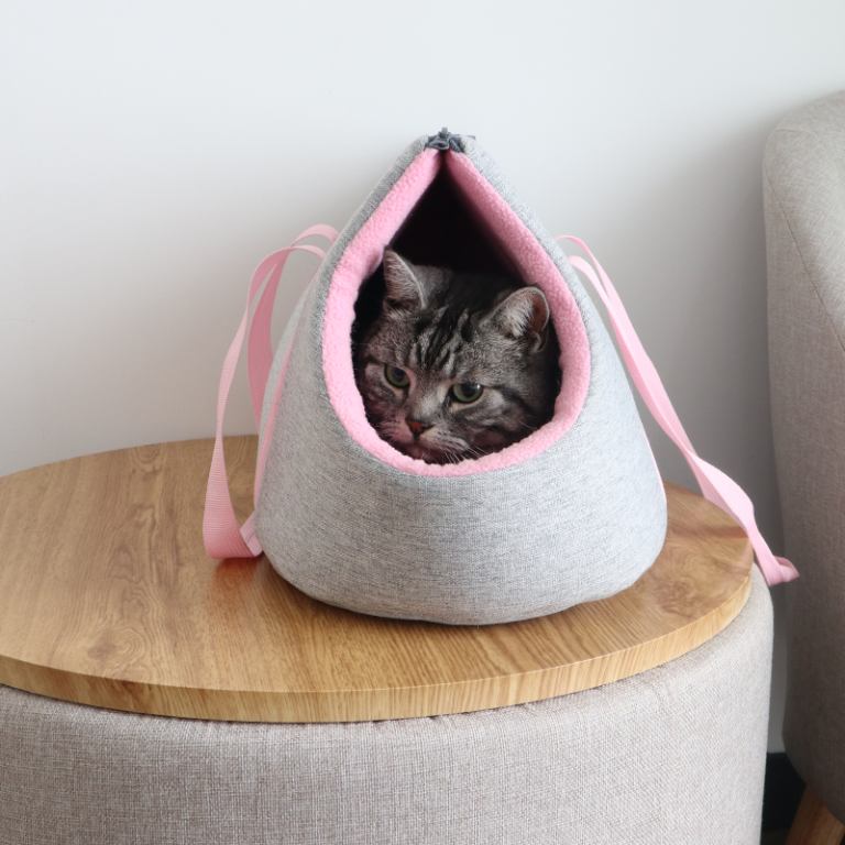 Petopia Pink & Grey Luxury Dog Carrier - Petopia